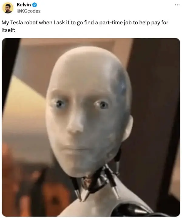 Tesla AI Robot Memes: 19 Tesla Robot Memes You Need to See