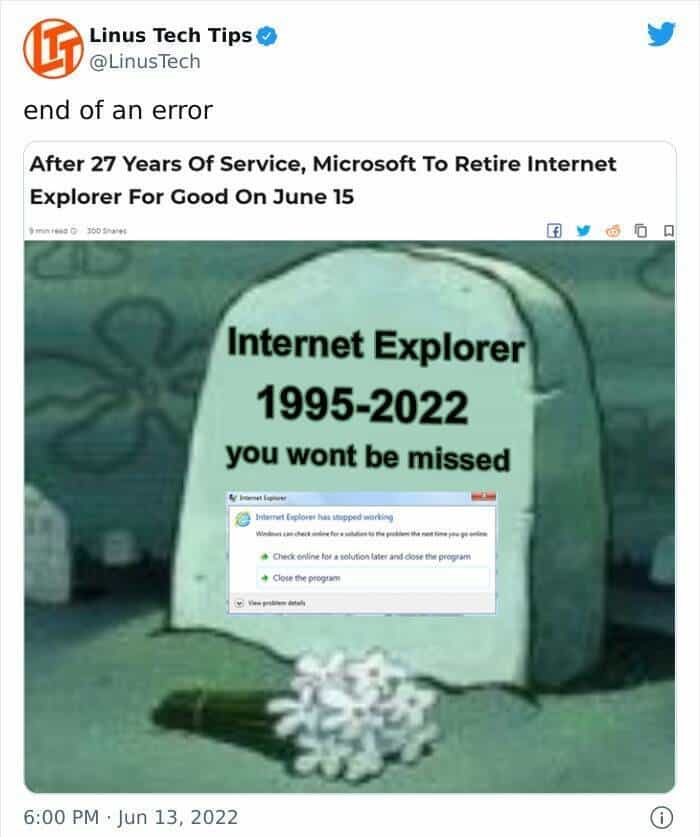 Internet explorer memes-21 - Thunder Dungeon | The Funniest Memes. Period.