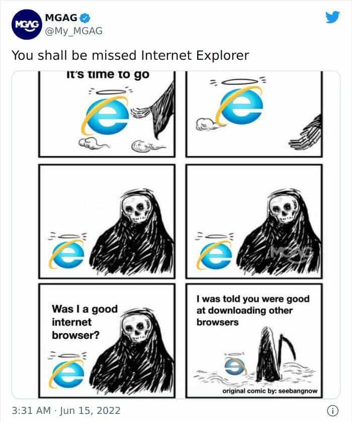 Internet Explorer Memes Mall From Scientific Research To Memes: A