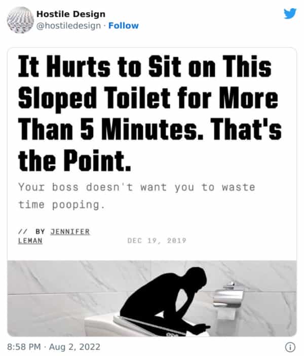 30 Hostile designs that are trying to make people actively avoid them