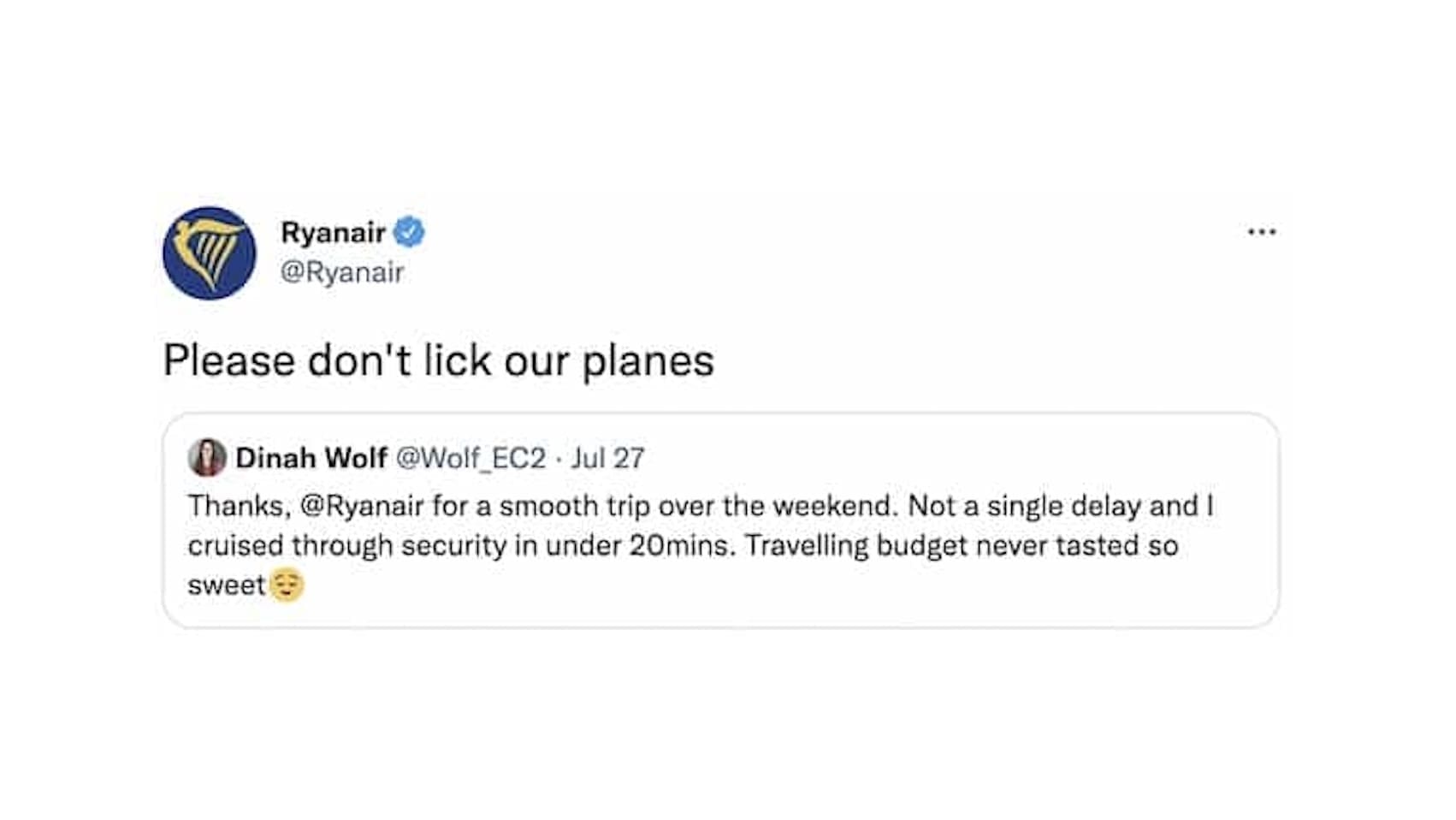 Ryanair might have the sassiest social media account of all the ...