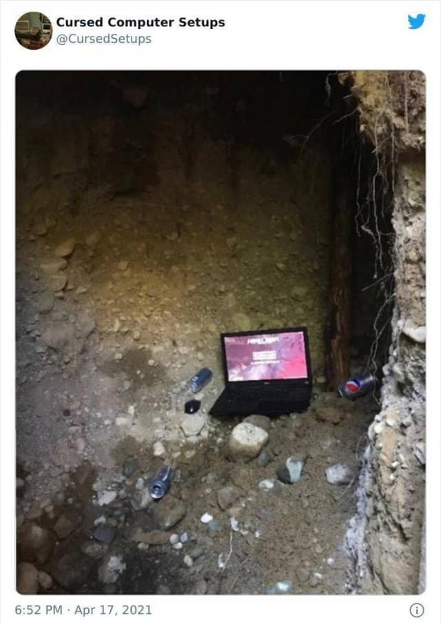 cursed computer setups-28-20220907 - Thunder Dungeon | The Funniest ...