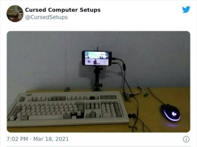 cursed computer setups-3-20220907 - Thunder Dungeon | The Funniest ...