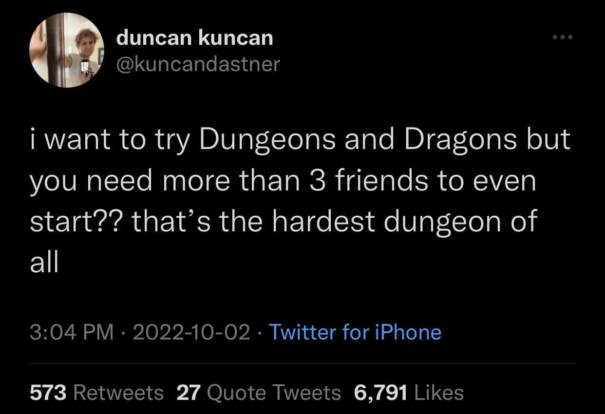 dndmemes-9-20221028 - Thunder Dungeon | The Funniest Memes. Period.