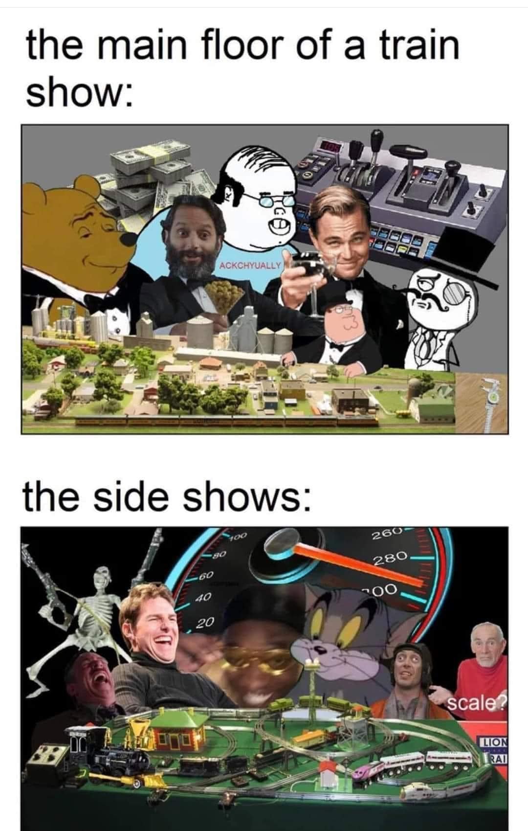 model train memes-12-20221002 - Thunder Dungeon | The Funniest Memes ...