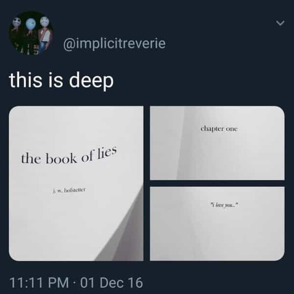 20 Super deep memes us normies couldn't possibly understand