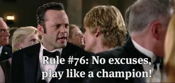 Wedding Crashers Rules
