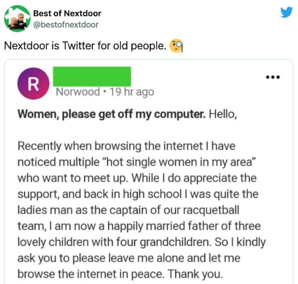 30 Best of Nextdoor memes because your neighbours are wild