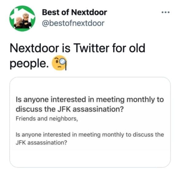 30 Best of Nextdoor memes because your neighbours are wild