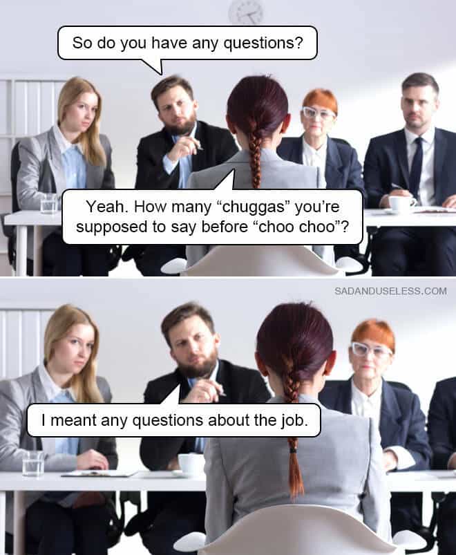 job interview meme-17-02-21-2023 - Thunder Dungeon | The Funniest Memes ...