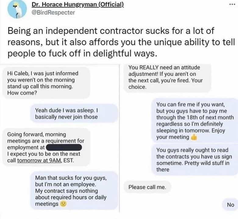 self employed meme-30-03-28-2023 - Thunder Dungeon | The Funniest Memes ...