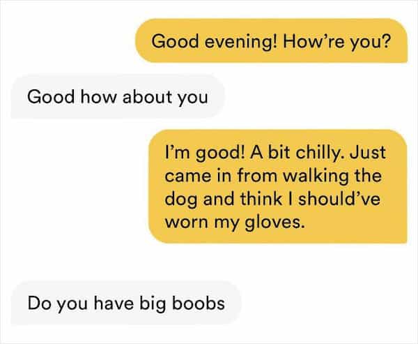 Best of Bumble: 20 of the most unhinged bumble conversations