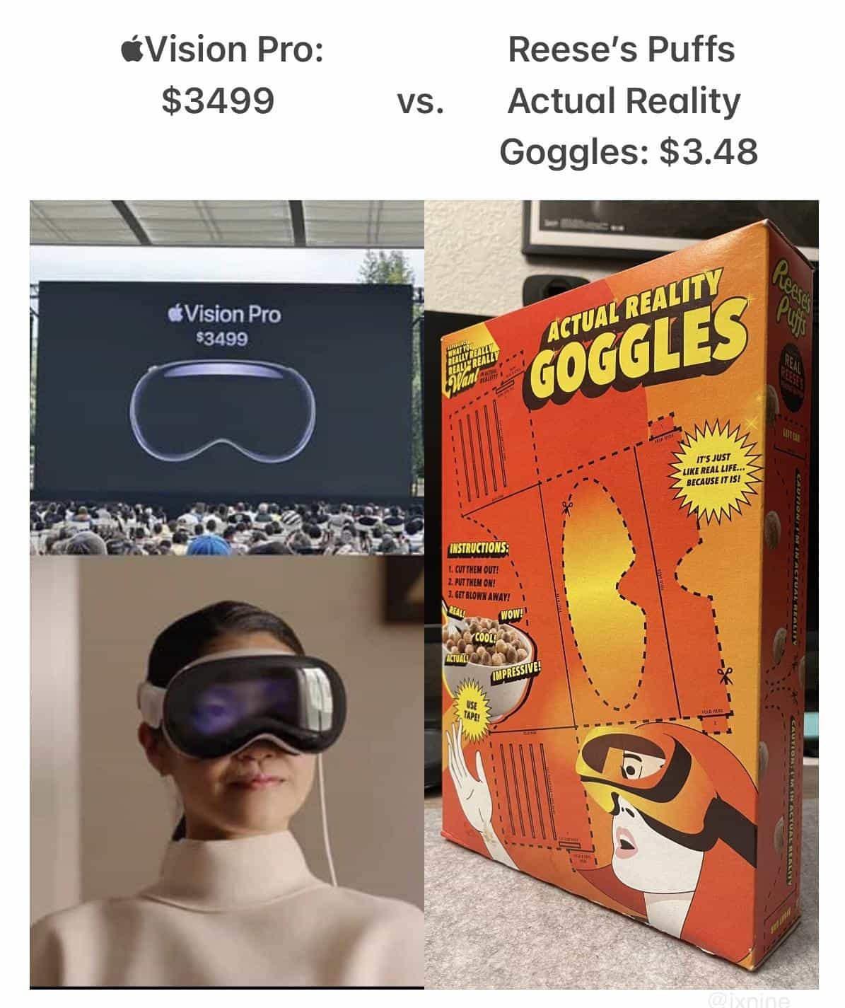 apple vision memes-61-6-7-2023 - Thunder Dungeon | The Funniest Memes ...