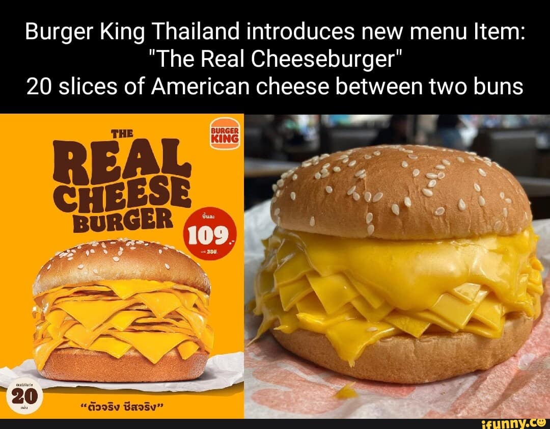 burger king real cheeseburger memes-1-20230713 - Thunder Dungeon | The ...