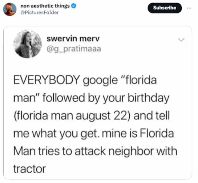 florida man memes-1 - Thunder Dungeon | The Funniest Memes. Period.