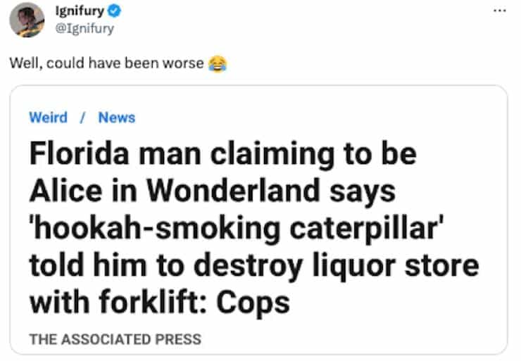 florida man memes-13 - Thunder Dungeon | The Funniest Memes. Period.