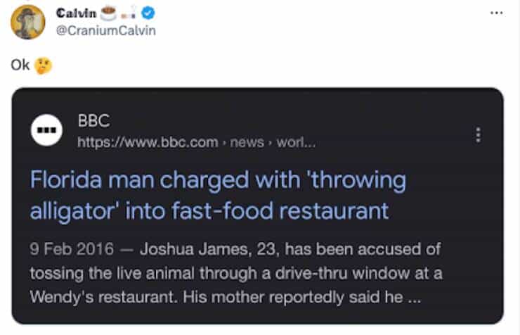 florida man memes-4 - Thunder Dungeon | The Funniest Memes. Period.