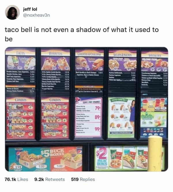 taco bell memes-19 - Thunder Dungeon | The Funniest Memes. Period.