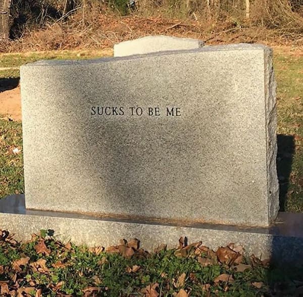 33 Funny Tombstones: Just Because You’re Dead, Doesn’t Mean Your Sense ...