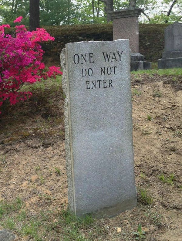 33 Funny Tombstones: Just Because You’re Dead, Doesn’t Mean Your Sense ...
