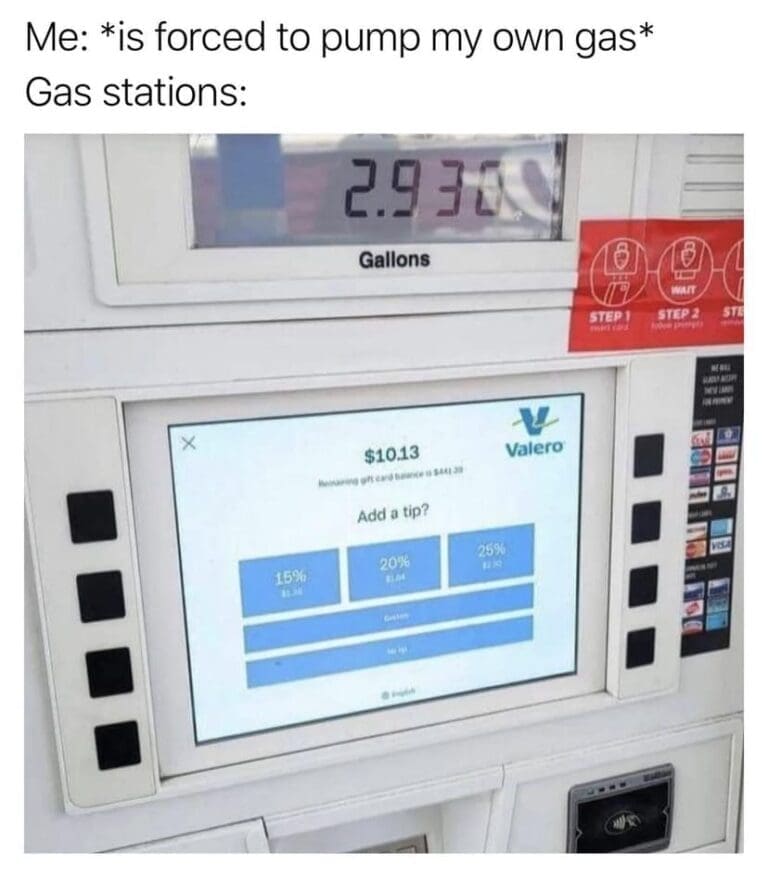 17 Tipping Memes About How Out-Of-Control Tipping Culture Has Become