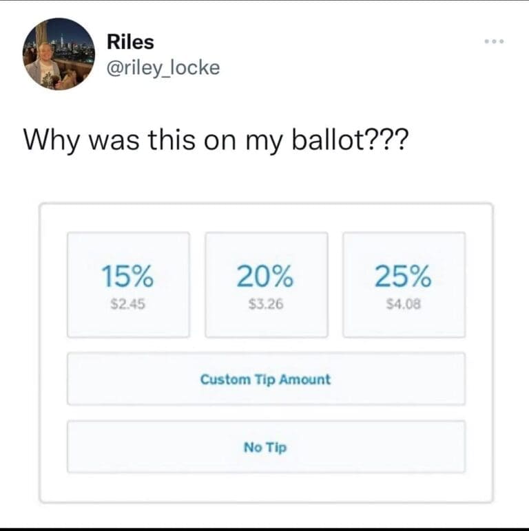 17 Tipping Memes About How Out-Of-Control Tipping Culture Has Become