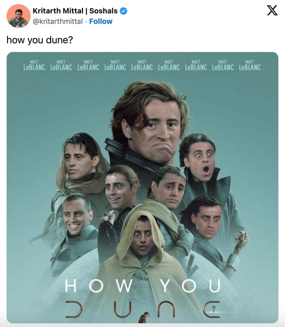 dune part two memes-16-20240304 - Thunder Dungeon | The Funniest Memes ...