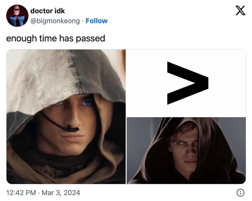 dune part two memes-27-20240304 - Thunder Dungeon | The Funniest Memes ...