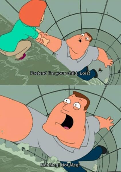 33 Family Guy Memes that are like BLANK at BLANK doing BLANK