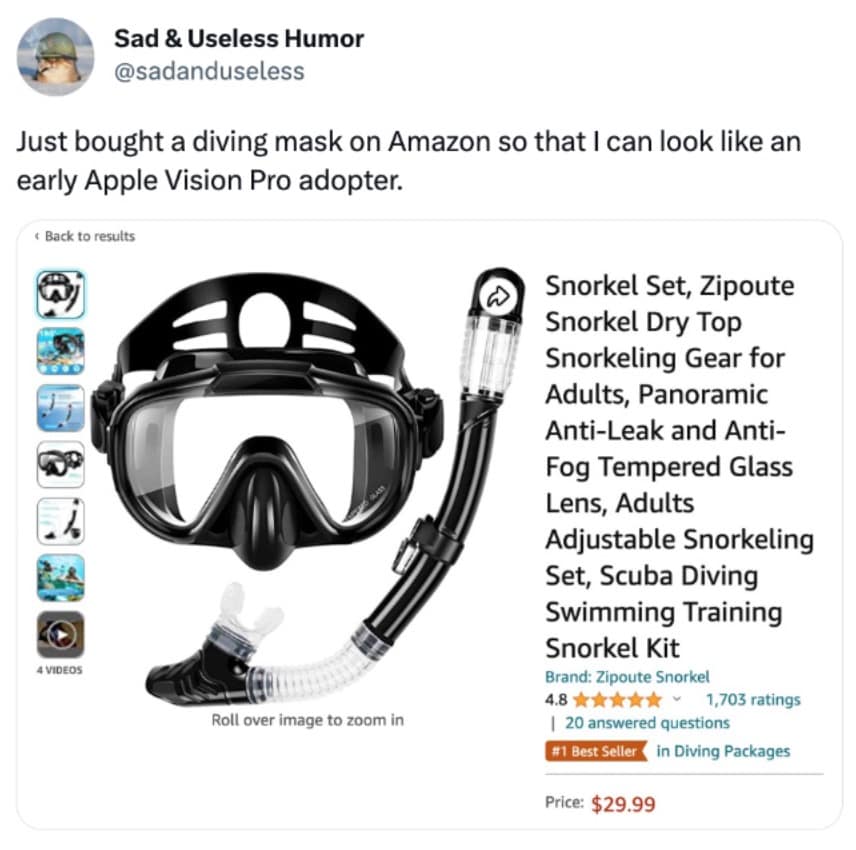 apple vision pro memes-17-20240207 - Thunder Dungeon | The Funniest ...