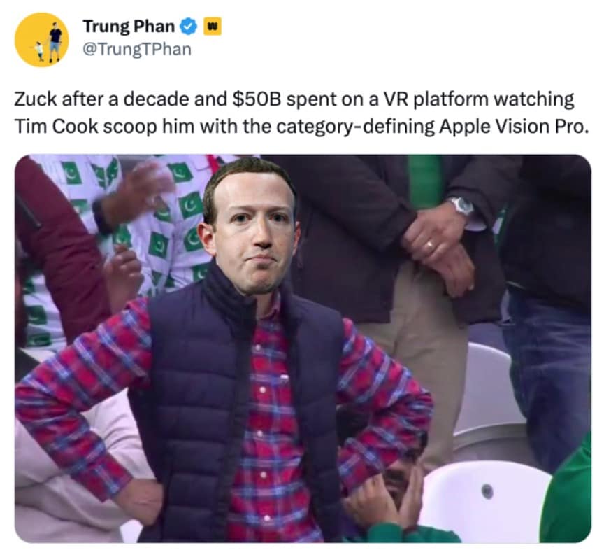 apple vision pro memes-21-20240207 - Thunder Dungeon | The Funniest ...