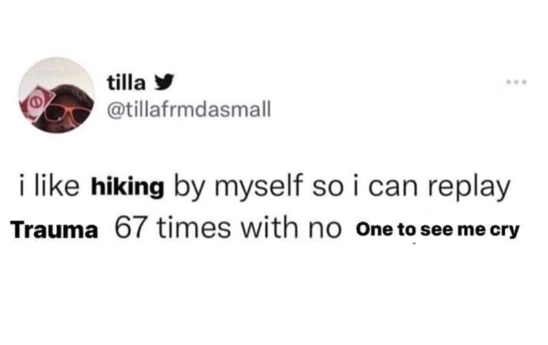 hiking memes-28-2-8-2024 - Thunder Dungeon | The Funniest Memes. Period.