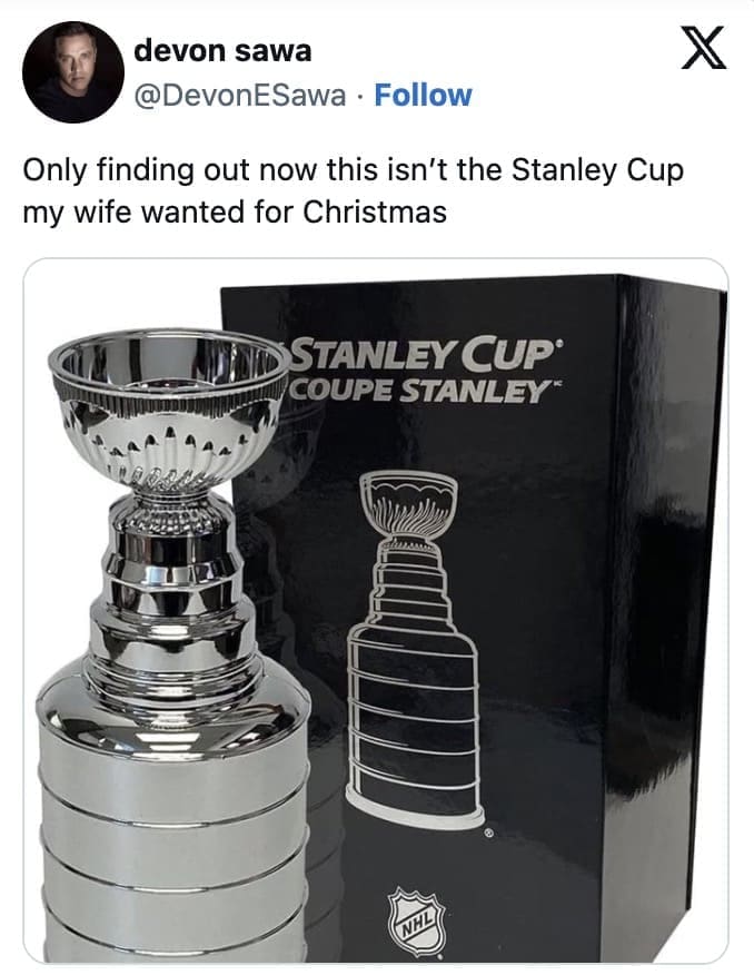 stanley cup memes-9-2-5-2024 - Thunder Dungeon | The Funniest Memes ...