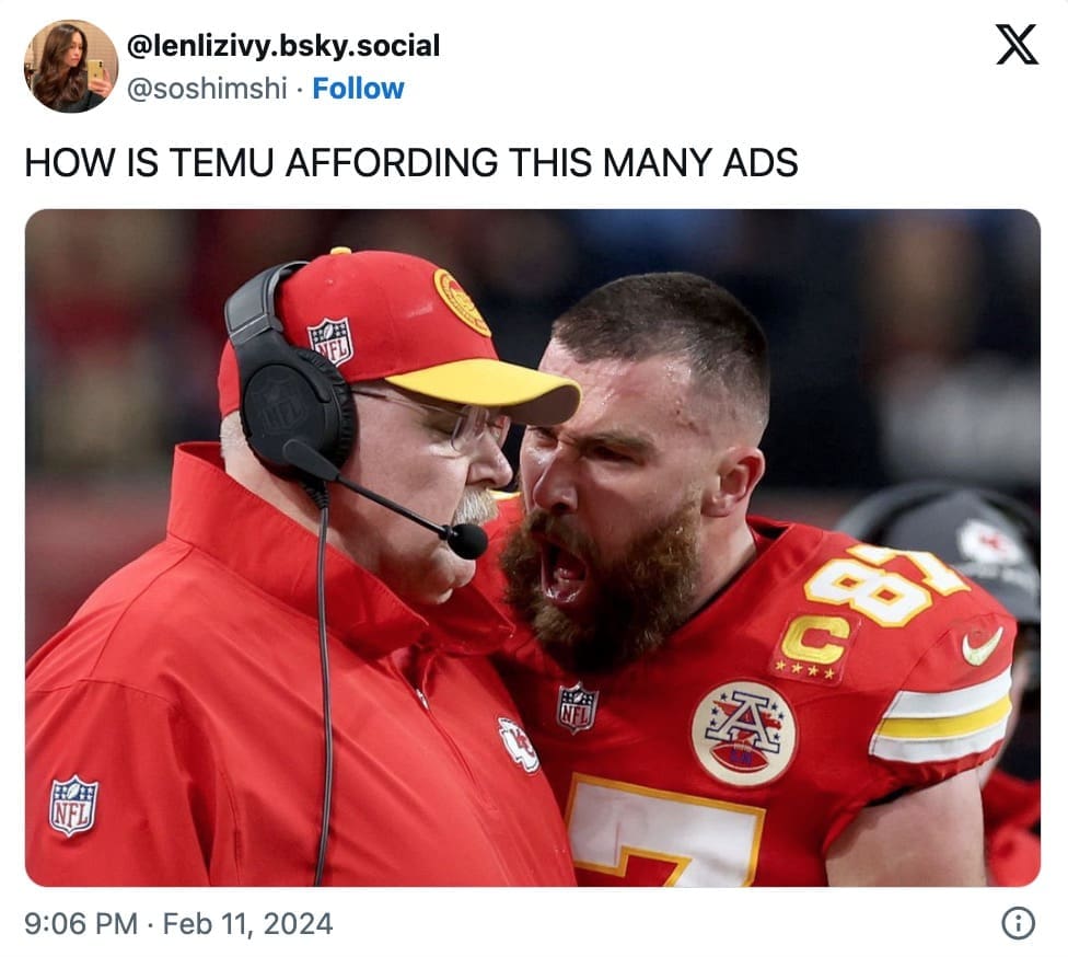 travis kelce yelling-1-20240213 - Thunder Dungeon | The Funniest Memes ...