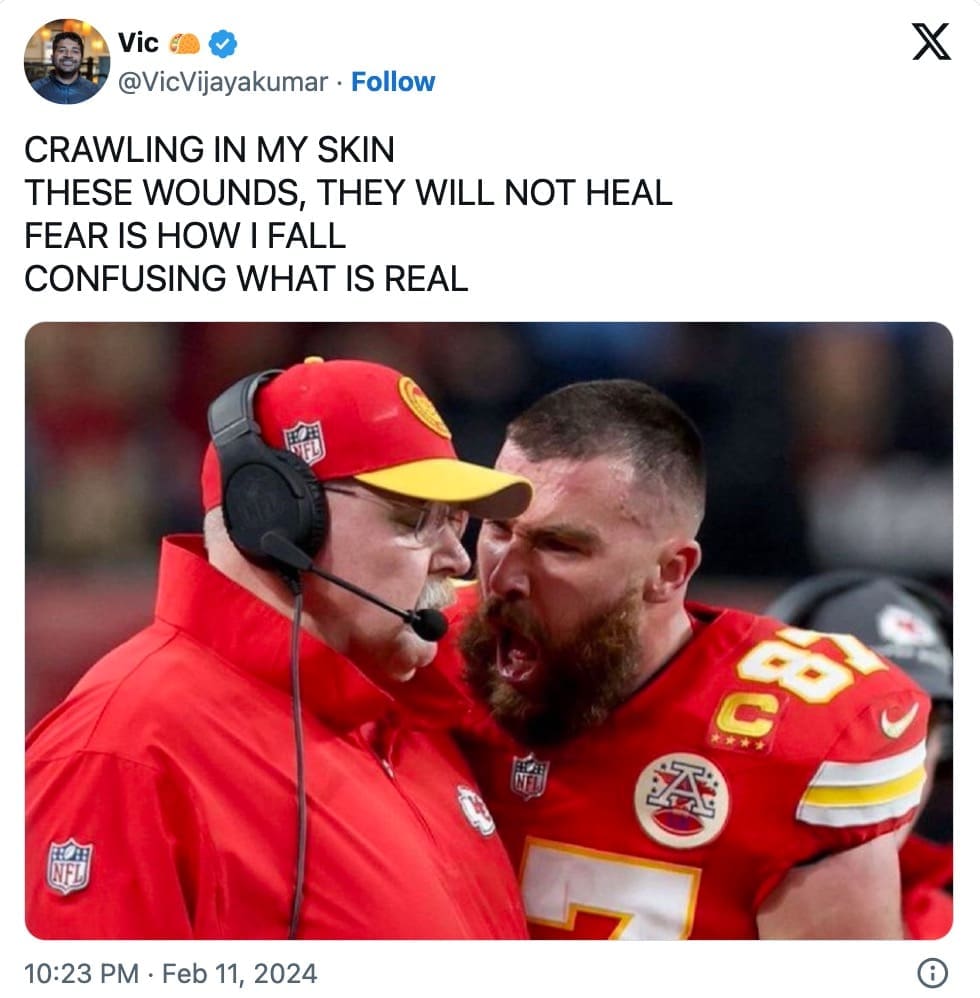travis kelce yelling-23-20240213 - Thunder Dungeon | The Funniest Memes ...
