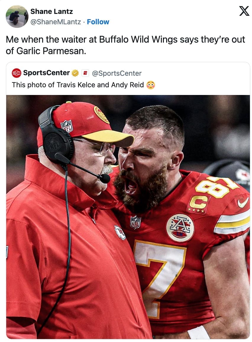 travis kelce yelling-35-20240213 - Thunder Dungeon | The Funniest Memes ...
