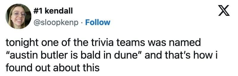 Austin Butler Bald Memes: The Best Dune 2 Meme So Far