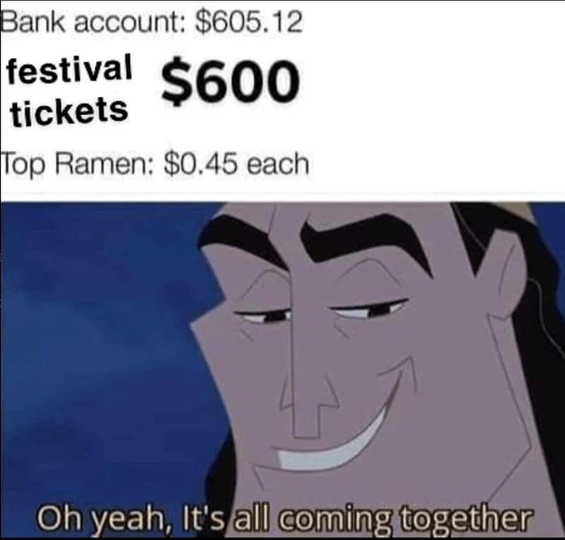 music festival memes-22-3-10-2024 - Thunder Dungeon | The Funniest ...