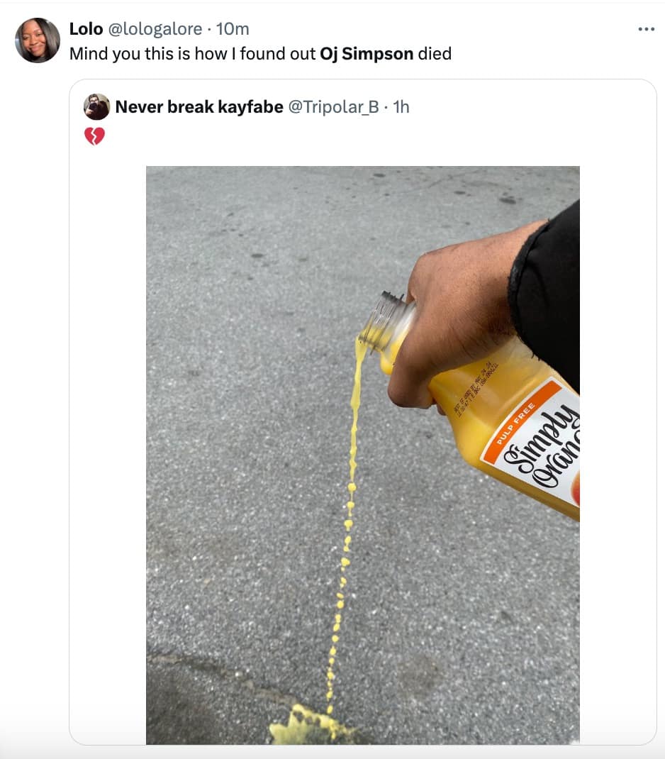 OJ Simpson memes-20-20240411 - Thunder Dungeon | The Funniest Memes ...