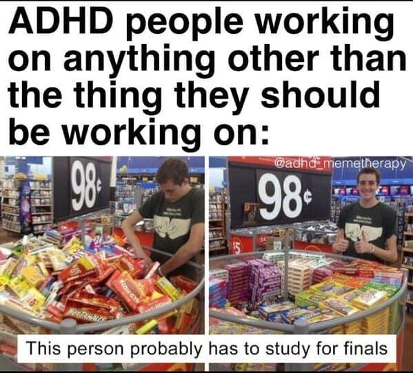 Can t Focus Can t Stop Scrolling These 40 ADHD Memes Are For You