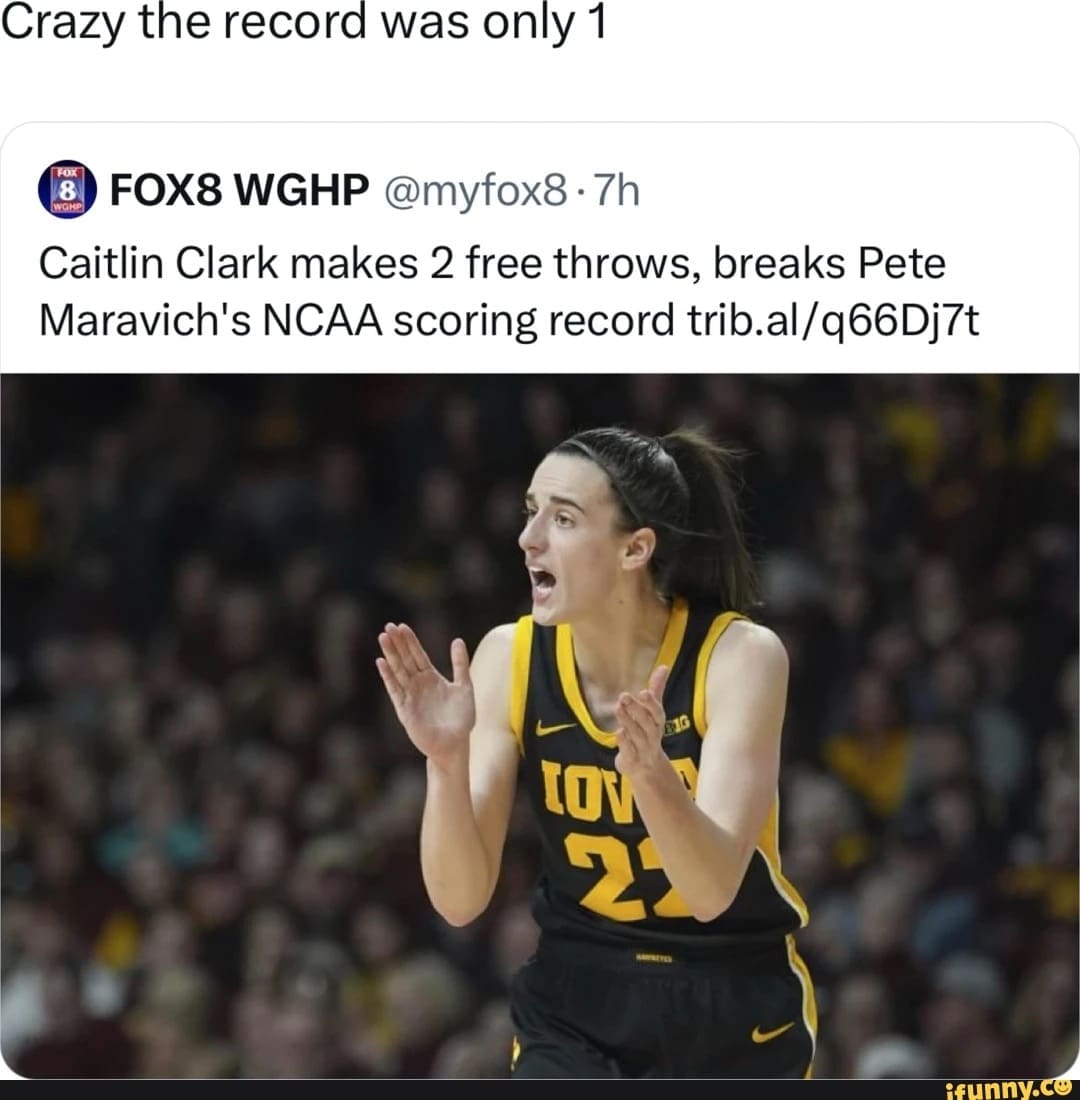 caitlin clark memes-2-20240405 - Thunder Dungeon | The Funniest Memes ...