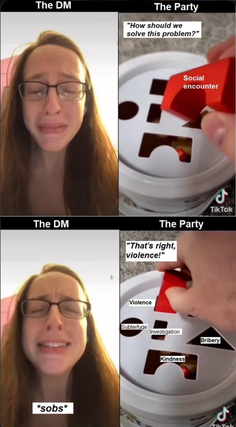 dnd memes-16-20240410 - Thunder Dungeon | The Funniest Memes. Period.