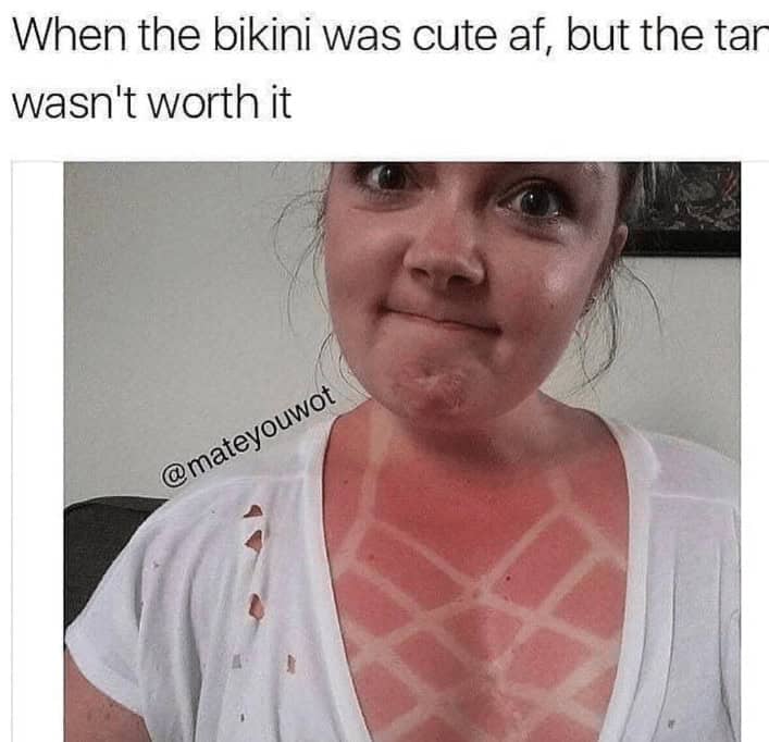 sunburn memes-2-4-23-2024 - Thunder Dungeon | The Funniest Memes. Period.