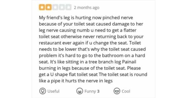 Funny Yelp Reviews: 50 Outrageous Reviews & Replies