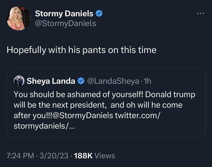 stormy daniels memes-11-20240508 - Thunder Dungeon | The Funniest Memes ...