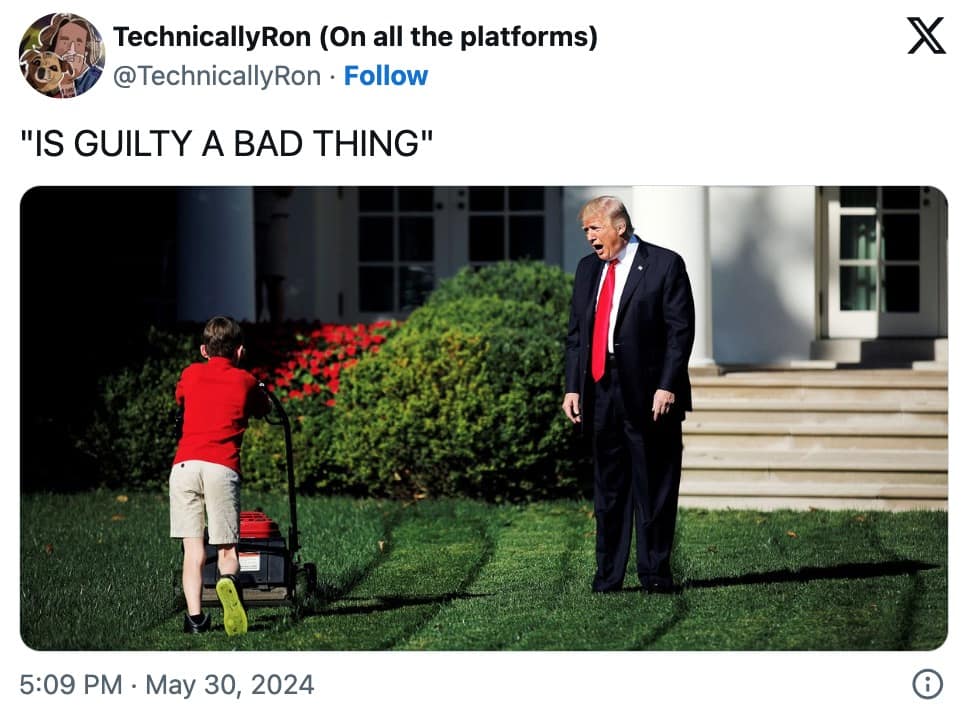 trump guilty memes-28-20240531 - Thunder Dungeon | The Funniest Memes ...