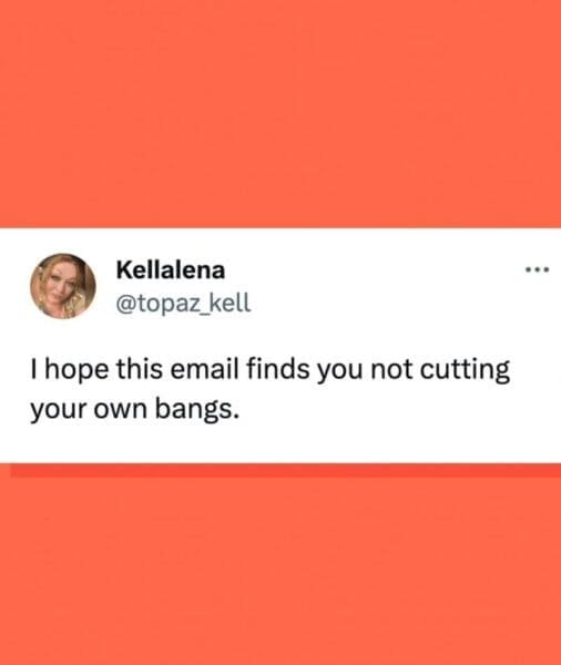 36 Memes That Perfectly Capture the Regret of Cutting Your Own Bangs