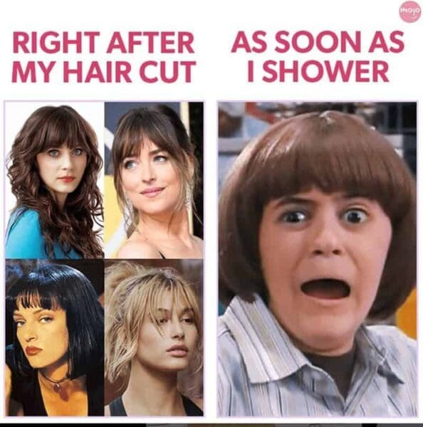 36 Memes That Perfectly Capture the Regret of Cutting Your Own Bangs