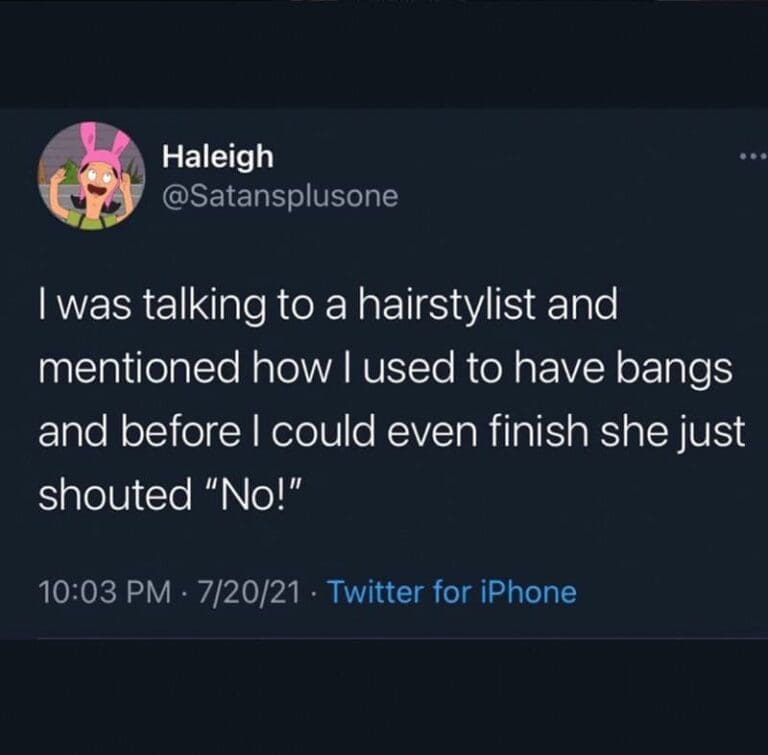 36 Memes That Perfectly Capture the Regret of Cutting Your Own Bangs