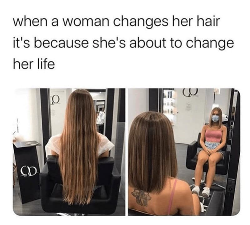 cutting your bangs memes-35-6-3-2024 - Thunder Dungeon | The Funniest ...